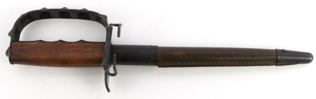Wwi L.f.c. Usa 1917 Trench Knuckle Duster Knife