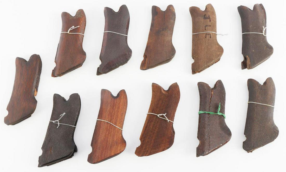 9 Pair + 4 Single Wwii P08 German Luger Grips