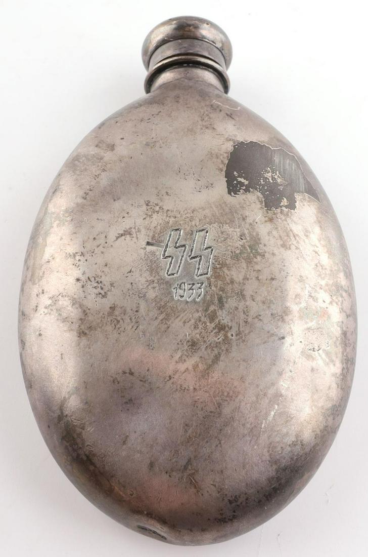 Wwii German Third Reich 1933 Waffen Ss Flask Auction