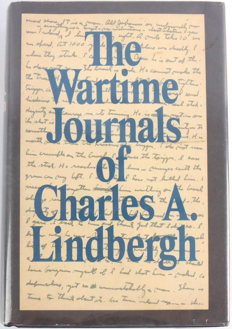 Signed Wartime Journals Of Charles Lindbergh Auction