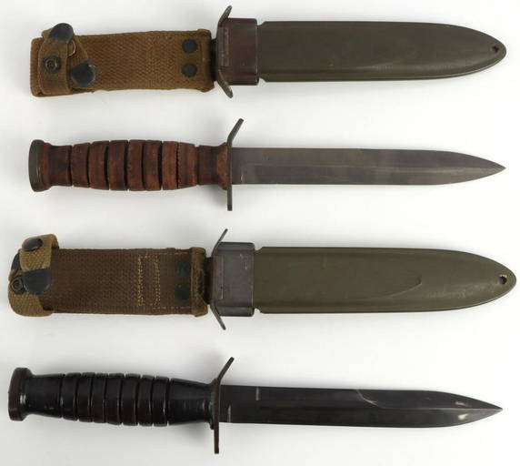 Us M3 K.i. And Us M3 Imperial Fighting Knife Lot