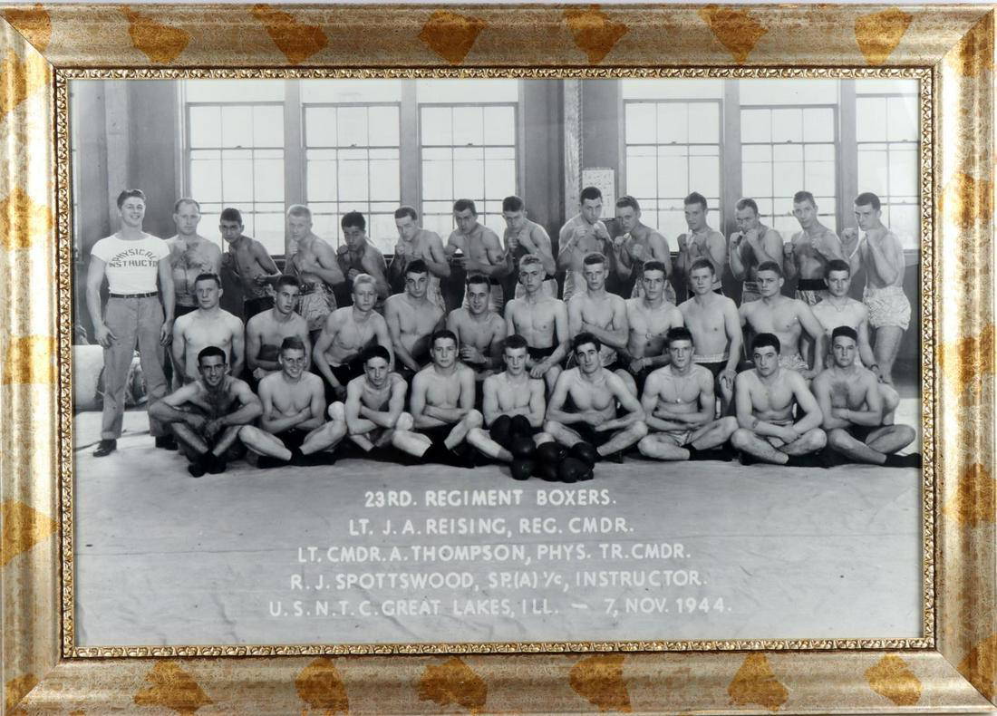 Wwii 1944 23rd Regiment Boxers Group Photo Auction