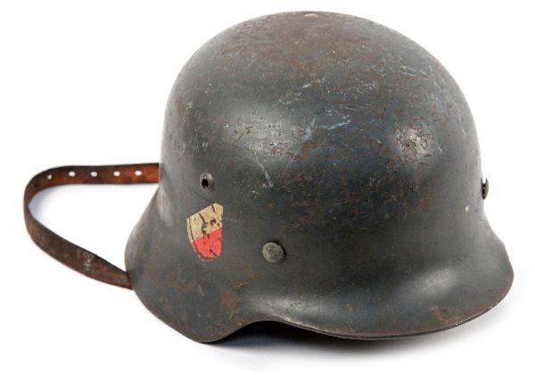 WWII GERMAN LUFTWAFFE M35 DOUBLE DECAL HELMET