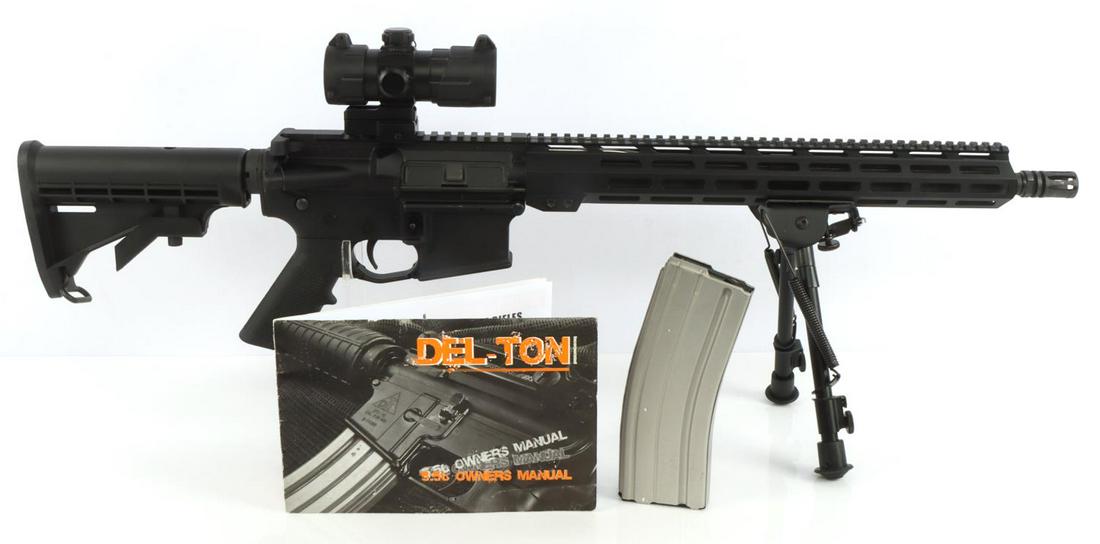 Del-ton Dti 15 5.56 Mm Semi Auto Rifle W Utg Scope Auction