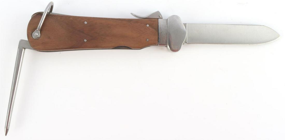 Wwii German Luftwaffe Paratrooper Gravity Knife Auction
