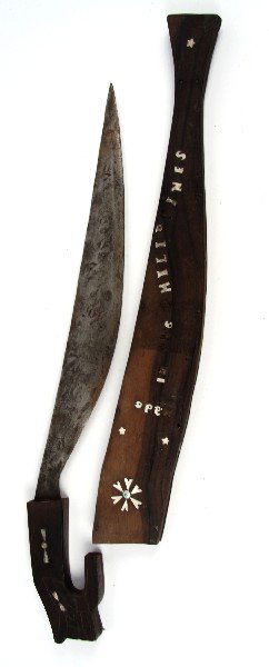 Wwii Era Philippine Souvenir Talibon Sword