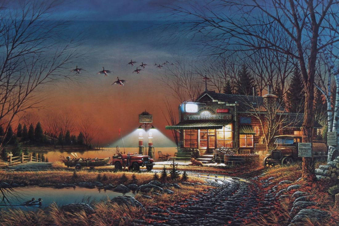 Terry Redlin Limited Ed. Print Welcome To Paradise Auction
