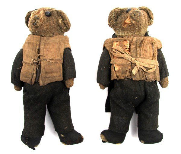 FAMOUS GAR WOOD TEDDY BEARS IN TUXEDOS AND PFD'S
