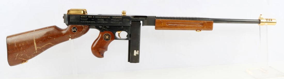 Wwii Commemorative Thomspson .45 Semi Auto Rifle Auction