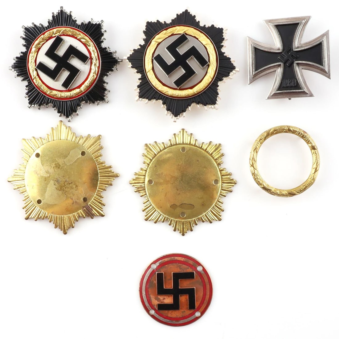 4 Wwii German Reich Iron Cross & German Crosses Auction