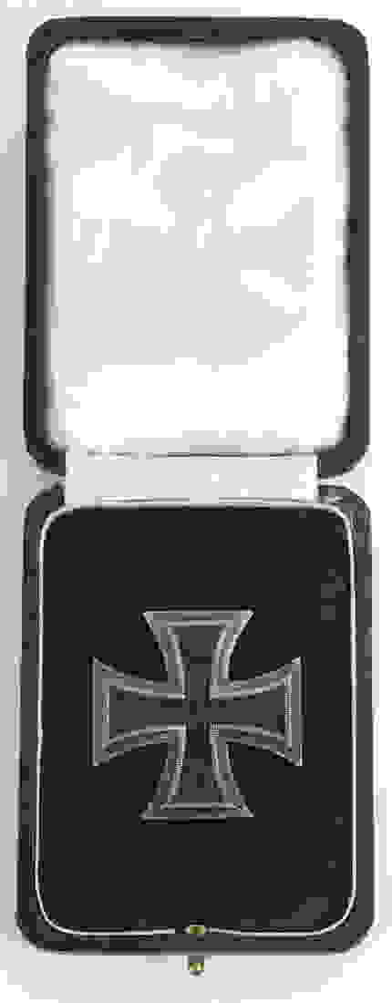 Franco-prussian War 1870 1st Class Iron Cross Case Auction