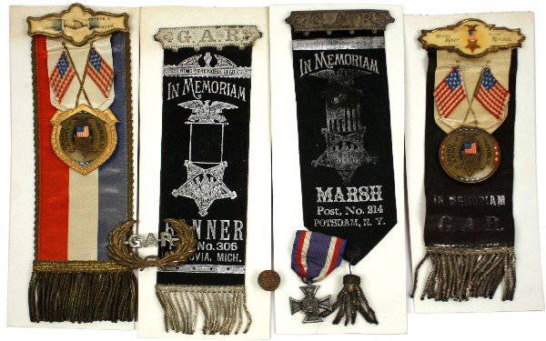 Civil War Gar Medal & Ribbon Reunion Collection