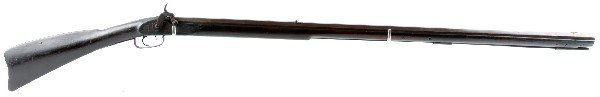 FULL STOCK KENTUCKY POOR BOY PERCUSSION RIFLE