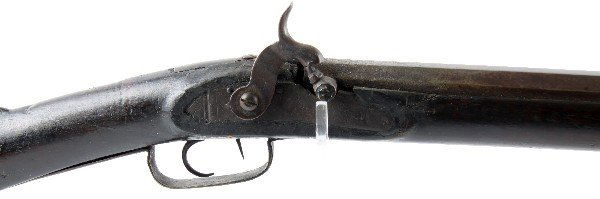 FULL STOCK KENTUCKY POOR BOY PERCUSSION RIFLE : Lot 1437