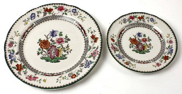 24 Spode Chinese Rose Dinner And Dessert Plates