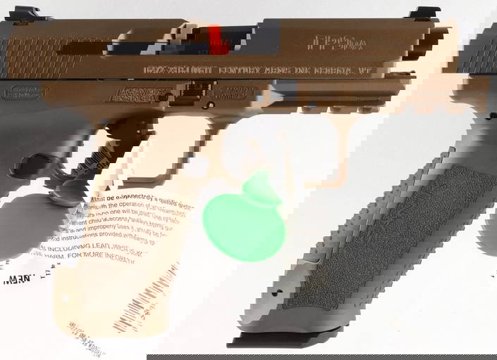 Canik Tp9da Burnt Bronze 9mm Semi Auto Pistol Nib