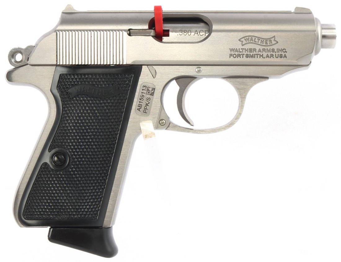 Walther Arms Ppk/s Semi .380 Acp Pistol W Case Auction