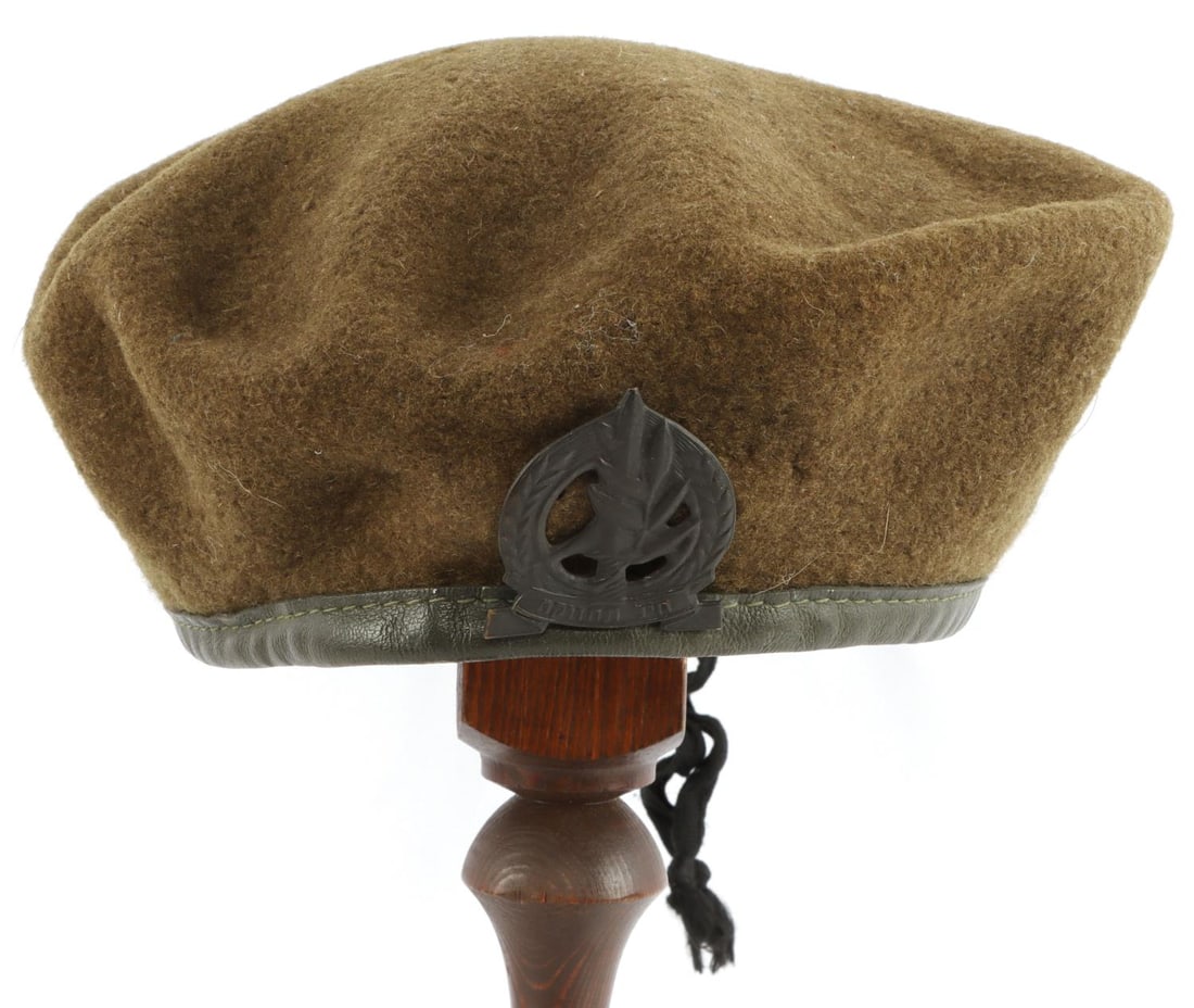 Israeli Gunner Service Beret Obsolete Flash Auction