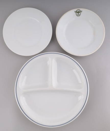 Wwii German Third Reich Ss And Police Plates