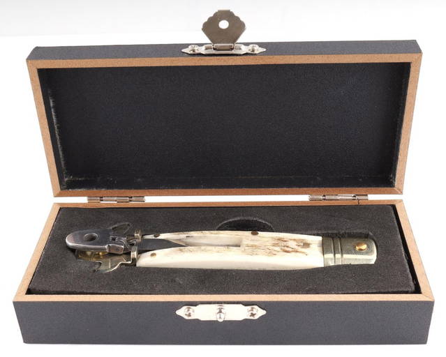 Akc Italy Switchblade Leverletto Wavy Blade Knife