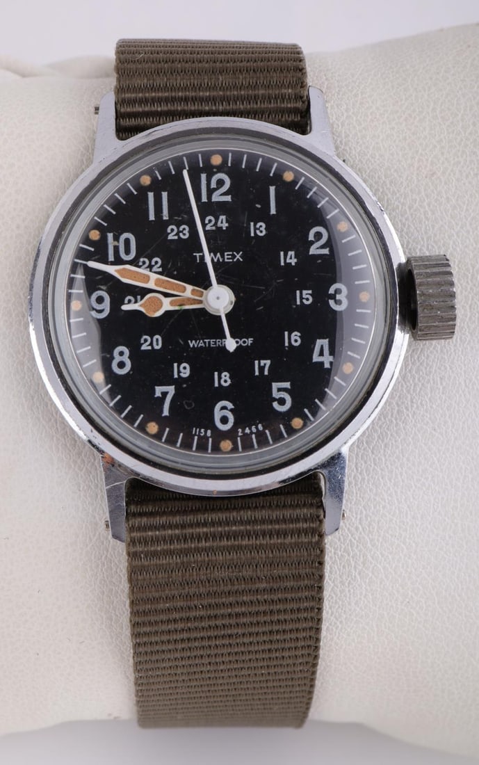 Vietnam Era Timex Military Usmc Watch Auction