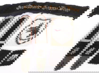 Wwii German Third Reich Lot Of 6 Badges & Medals Auction