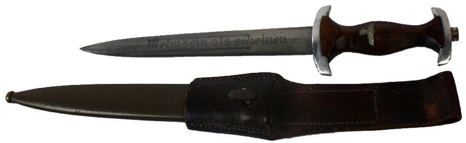 SPURIOUS WWII GERMAN NEPA LEADERS DAGGER & FROG