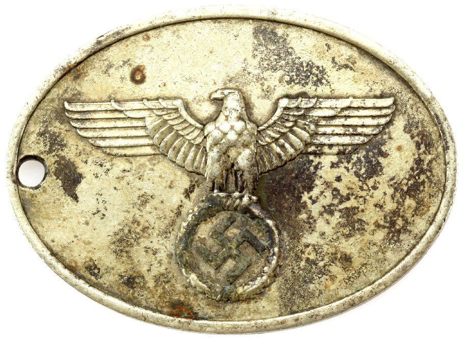 Wwii German Gestapo Warrant Disc