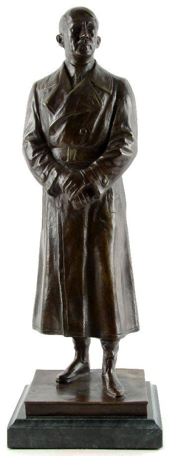 BRONZE STATUE OF HITLER BY SCHMIDT EHMEN