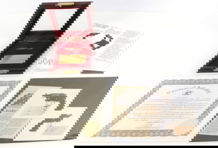 Bullet Fired From Jack Ruby Colt Cobra W Coa