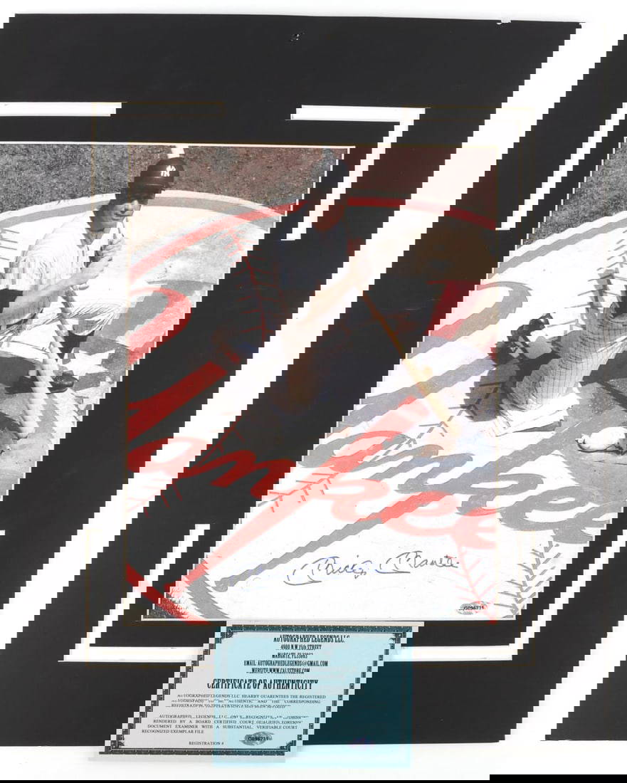 Mickey Mantle Autograph With Coa Auction