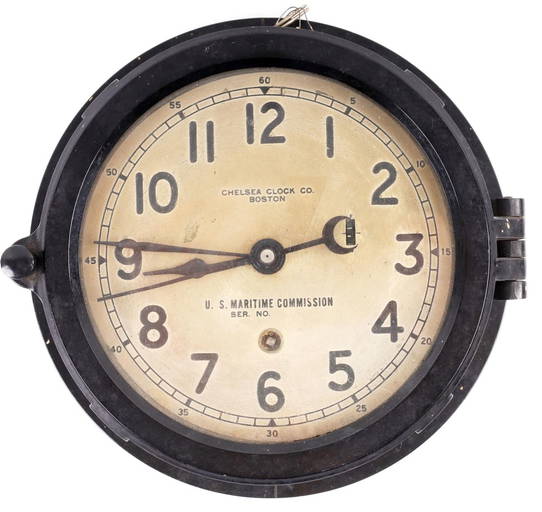 U.s. Maritime Commission Chelsea Clock
