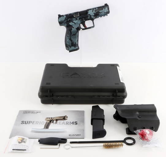 Canik Tp9sf Special Forces Woodland Blue Pistol