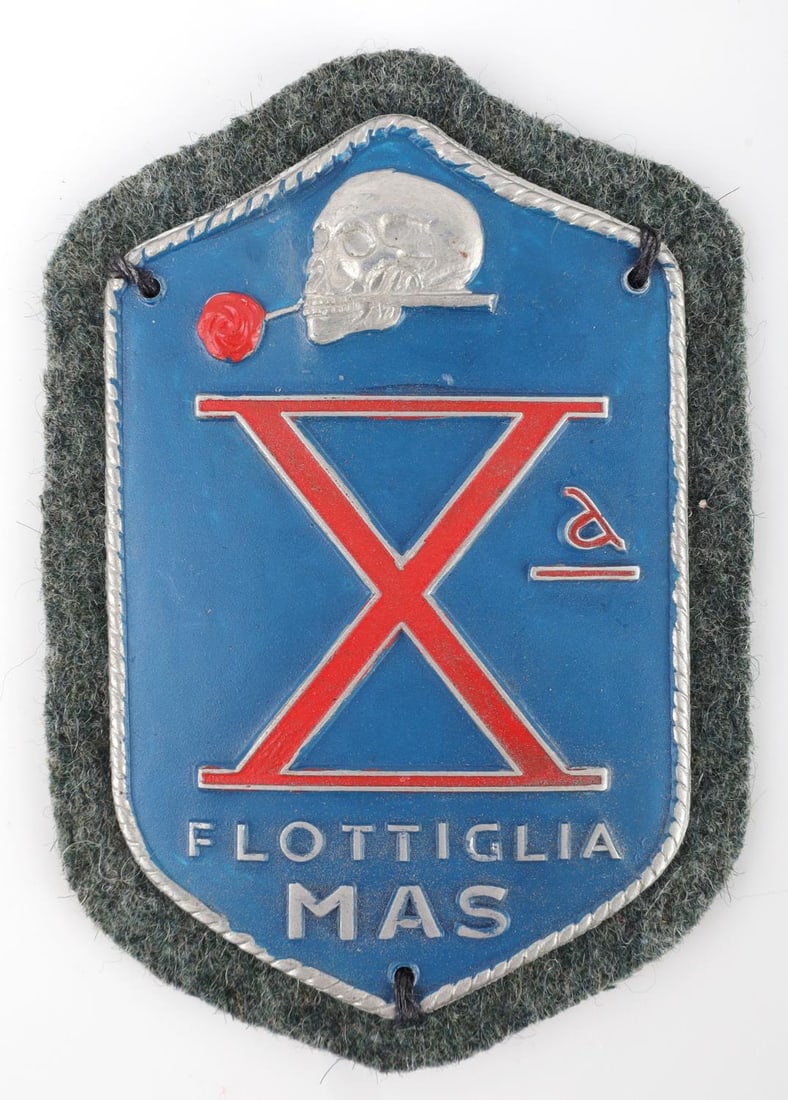 Flottiglia Mas Italian Fascist Frogman Sleeve Ba Auction