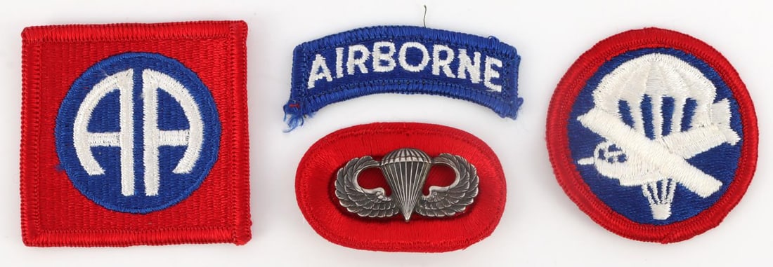 Vietnam Airborne Patch & Krew Wings Auction