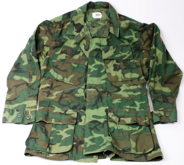 Vietnam War Woodland Camouflage Jungle Jacket