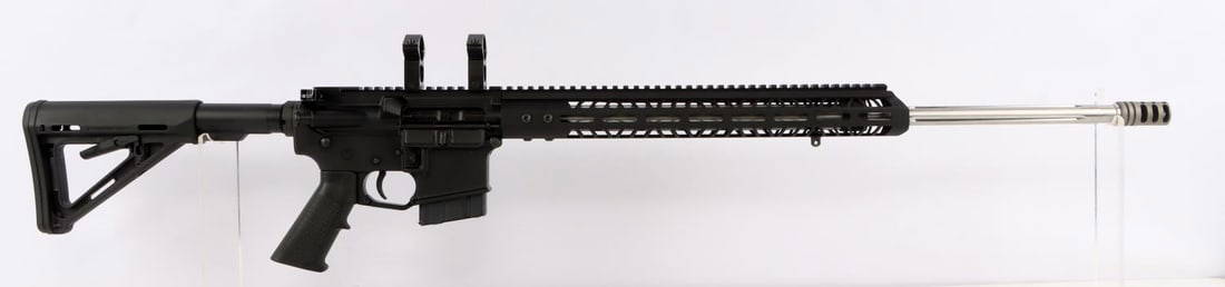 Custom Tactical Machining 556 Long Barrel Ar Rifle Auction