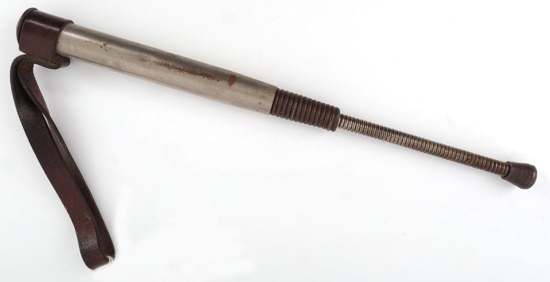 Wwii German Sicherheitspolizei (sipo) Steel Baton Auction