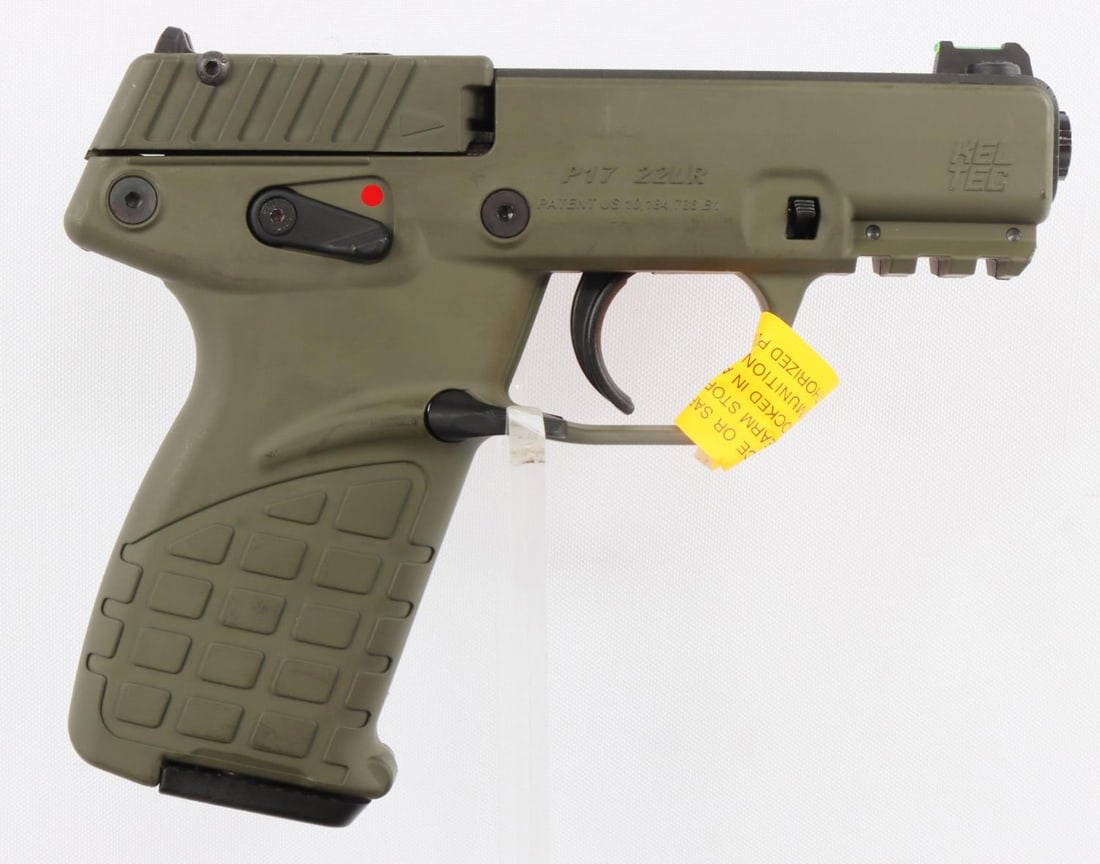 Kel-tec P17 Green .22lr Semi Automatic Pistol Nib Auction