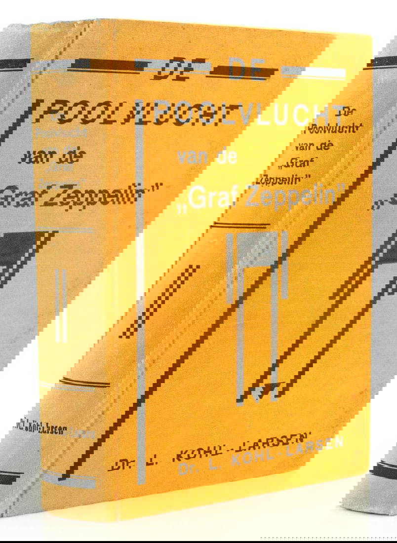 Book Ex Libris Adolf Hitler Graf Zeppelin Flight Auction