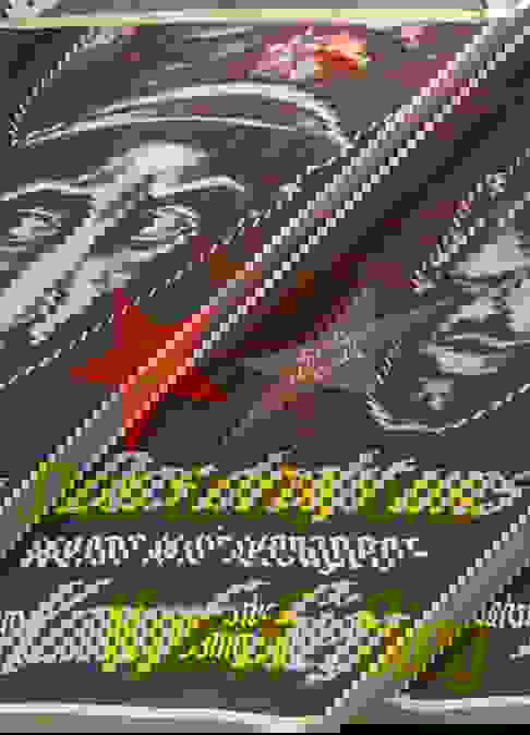 Wwii German Third Reich Propaganda Poster Red Star Auction