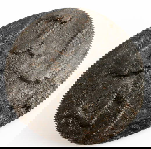 Revolutionary War Button Upraised Wings Pewter