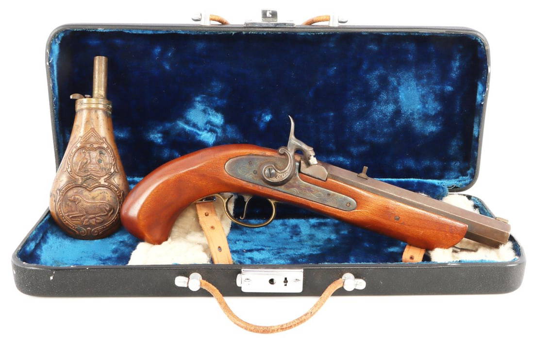 Jukar Spain 45 Cal Black Powder Percussion Pistol Auction