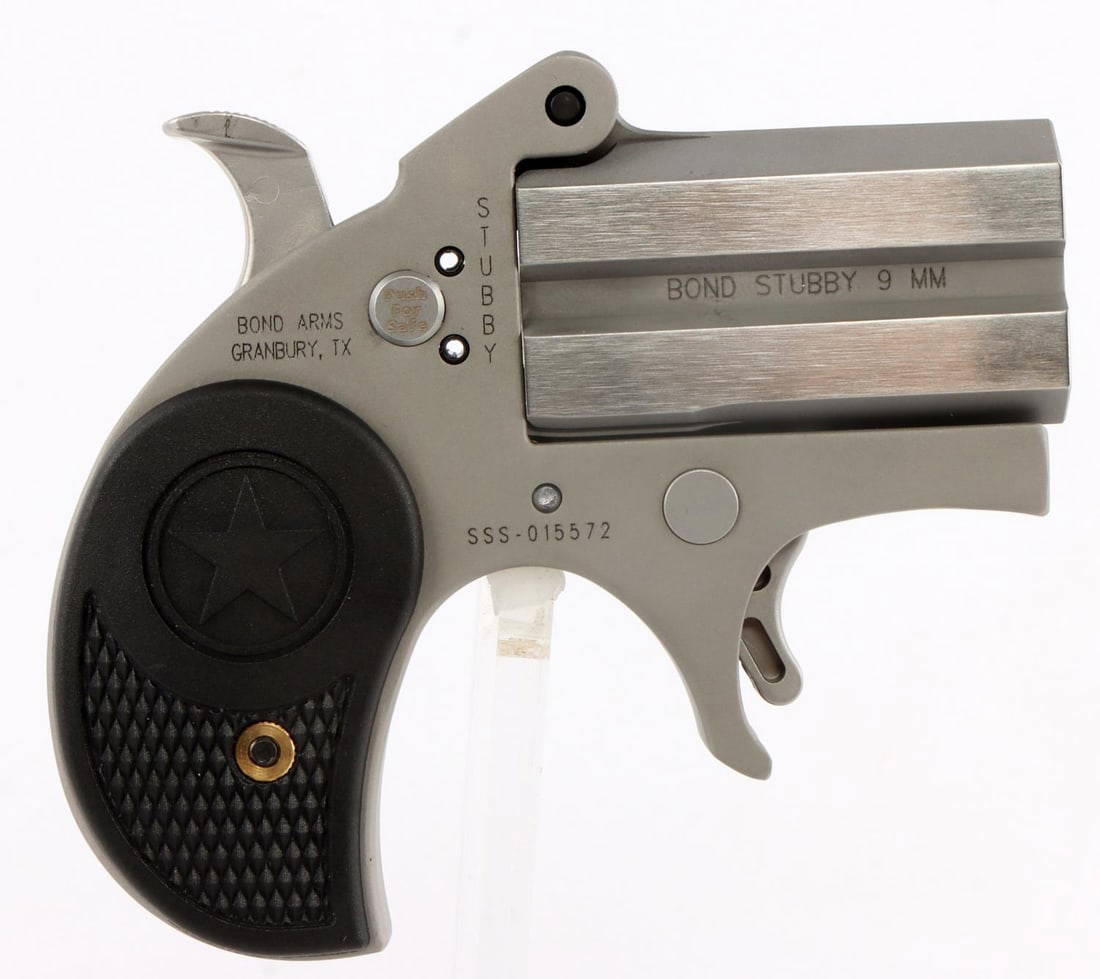 Bond Arms Stinger Stubby 9mm Deringer Pistol Nib Auction