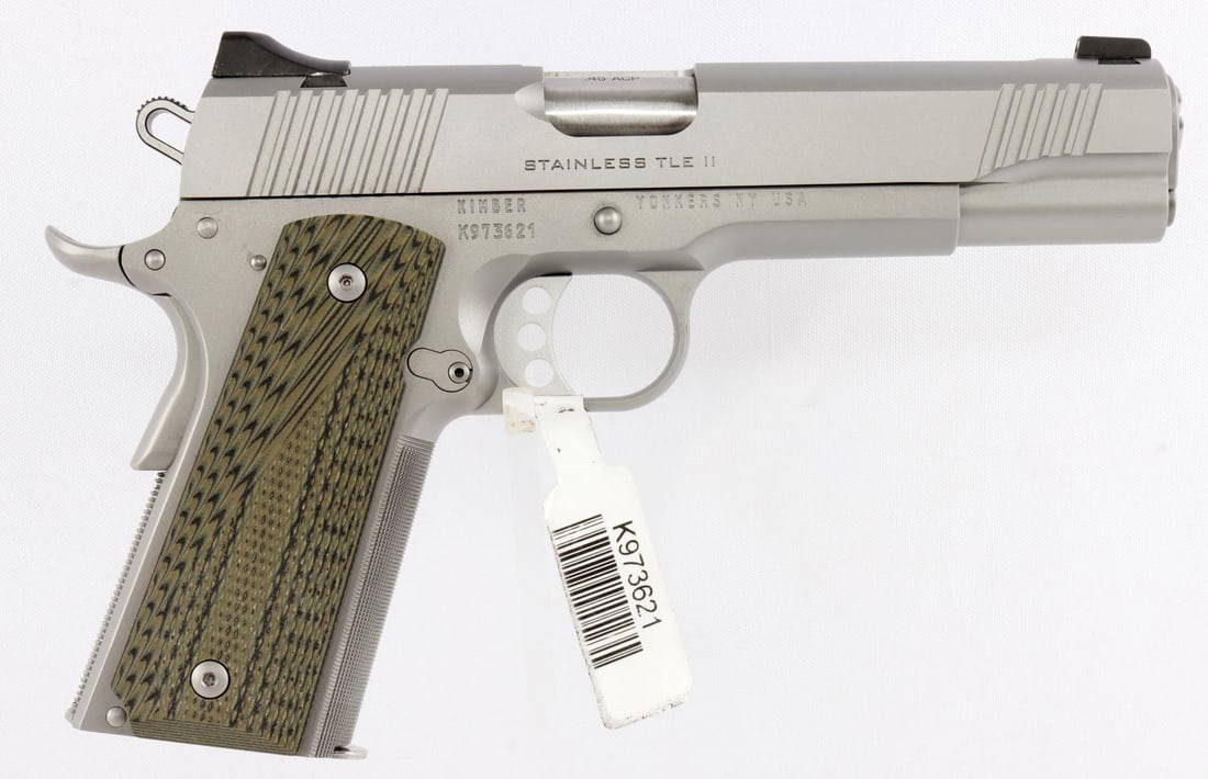 Kimber Stainless Tle Ii .45acp Semi Auto Pistol Auction