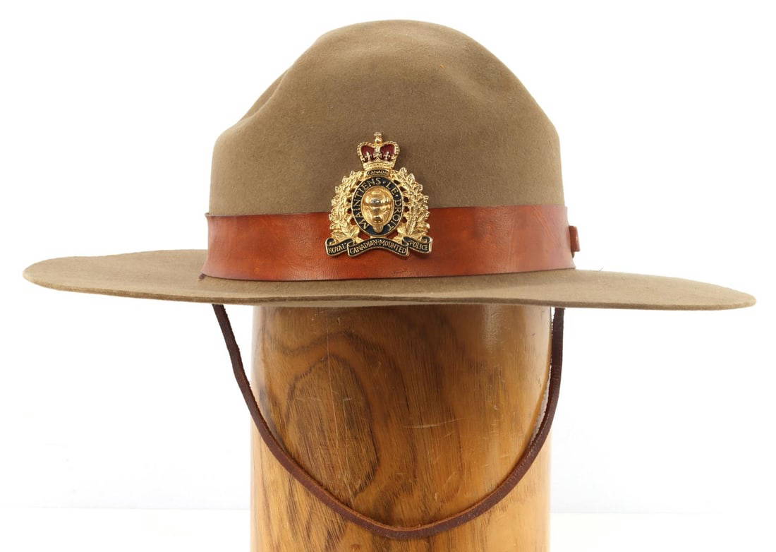 Rcmp Royal Canadian Mounted Police Stetson Hat Auction