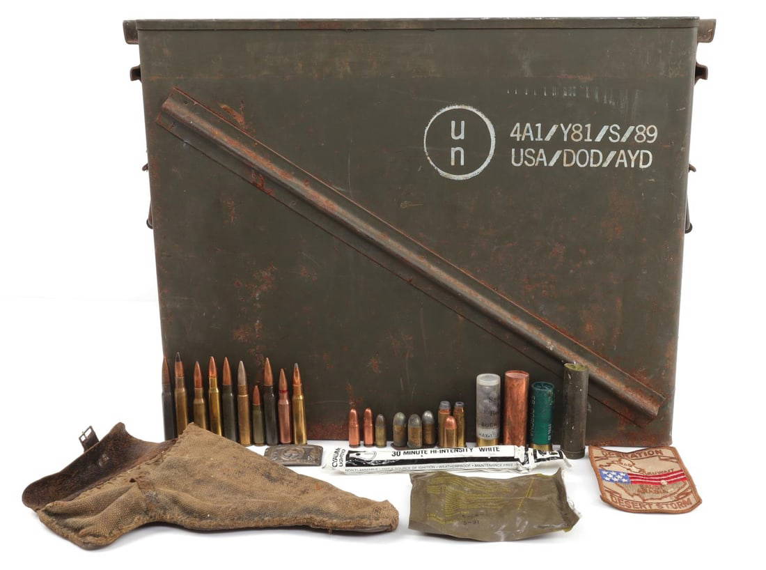 Large Lot Of Loose Rifle & Pistol Ammunition Auction