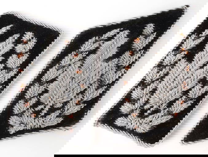 Wwii German Reichsfuhrer Waffen Ss Collar Tabs