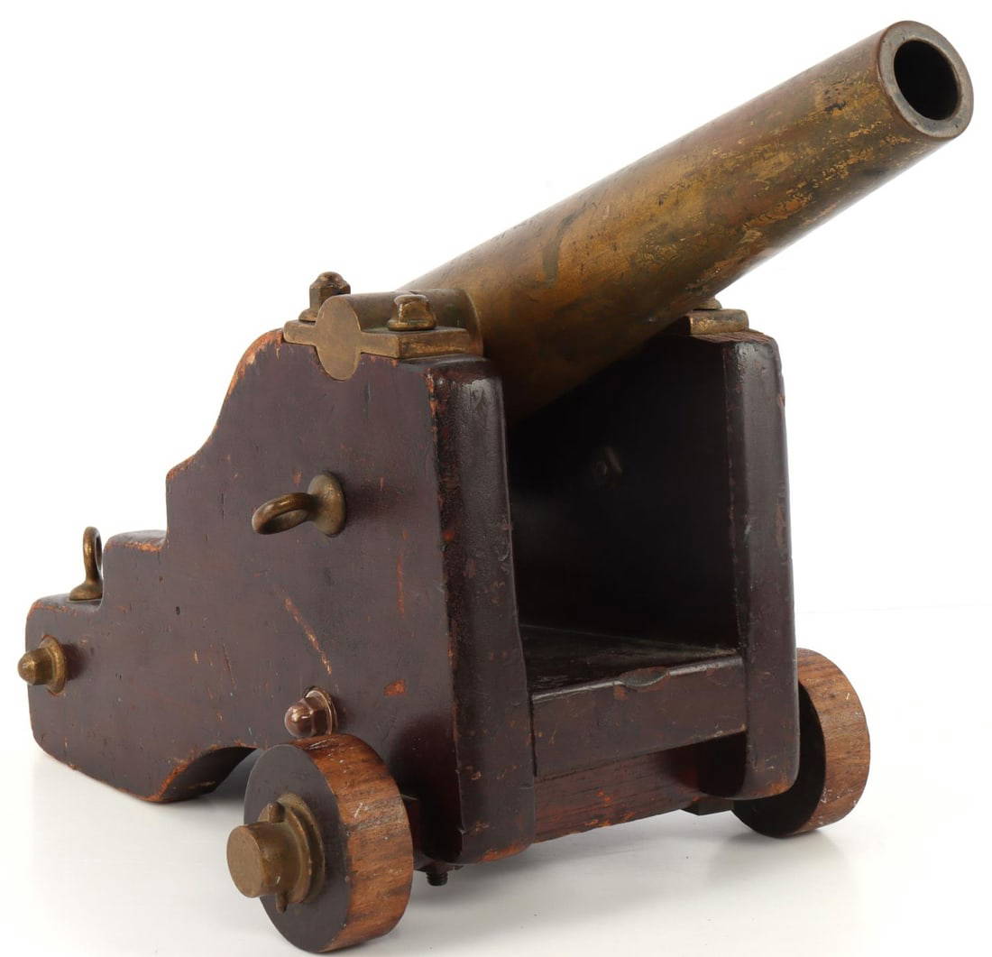 Breech Loaded Brass Cannon 10 Gauge Shell Auction