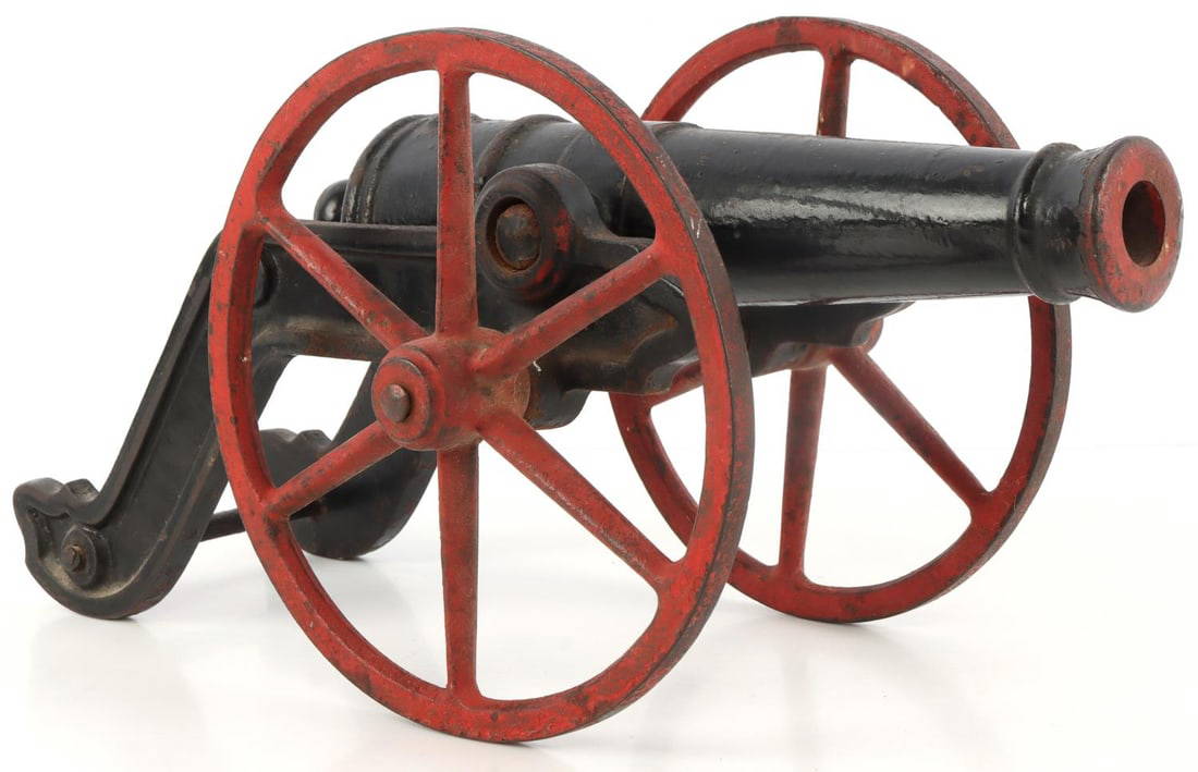 Antique 1800s Cast Iron Signal Cannon Auction